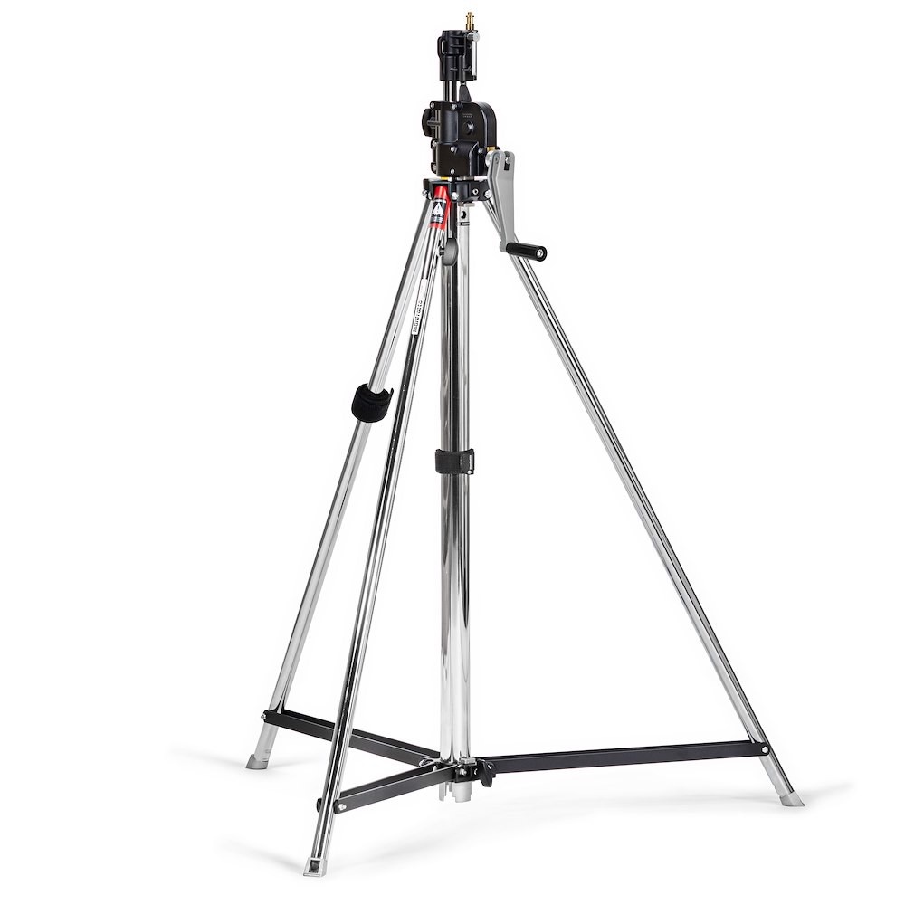 Manfrotto Statyw WIND UP 1 sekcja wysuwana, chromowany 083NW - Scandic ...